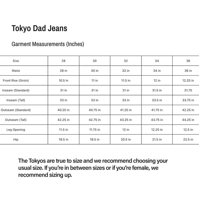 The Tokyo Dad Jeans | Japanese Denim – Pool House New York