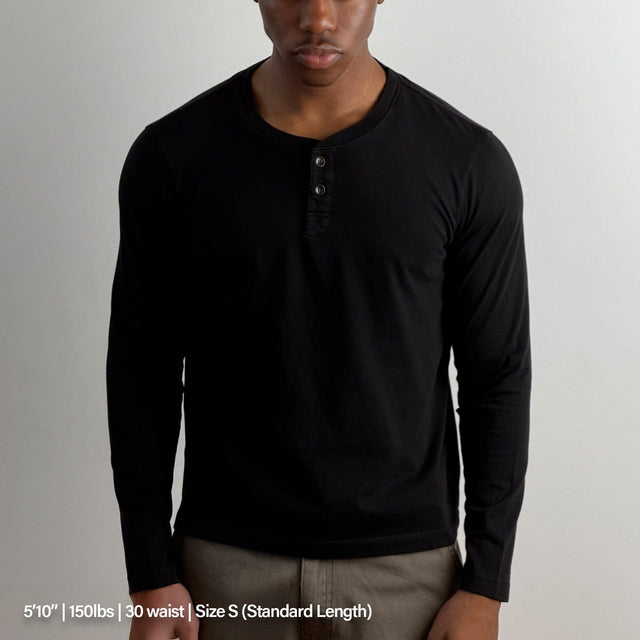 Los Feliz Crop Muscle Tee | Henley Long Sleeve – Pool House New York
