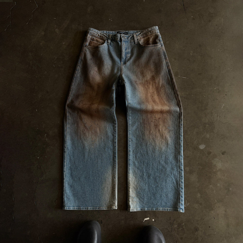 Koenji Dad Jeans | Straight-Wide, Low-Rise – Pool House New York