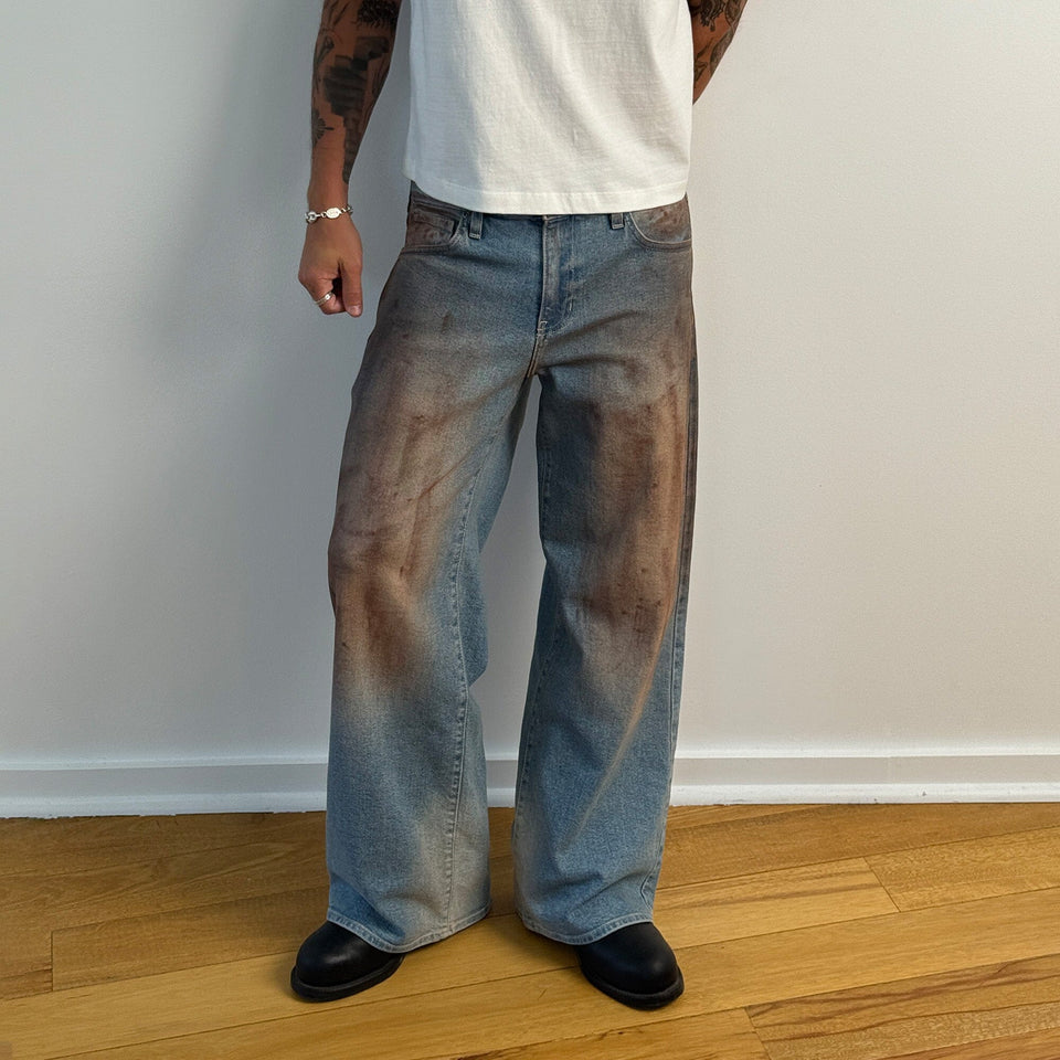 Koenji Dad Jeans | Straight-Wide, Low-Rise – Pool House New York