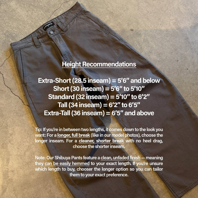 Shibuya Chino Pants | Baggy, Wide-Leg – Pool House New York